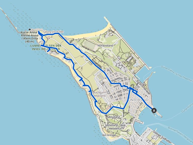 Rundgang über Helgoland | Wanderung | Komoot